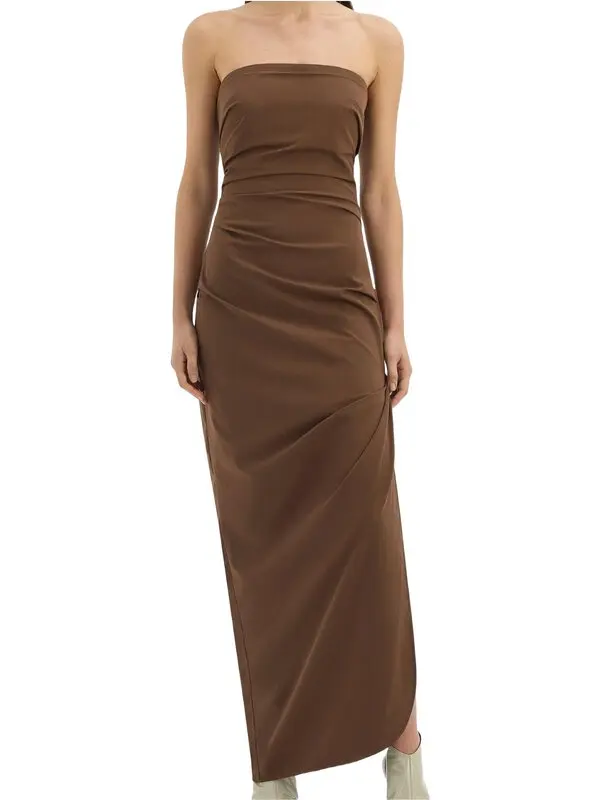 SIR. Florent Strapless Gown - Green