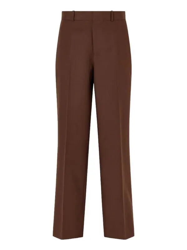 Polo Ralph Lauren Tailored Trousers With Belt Loops - Brown