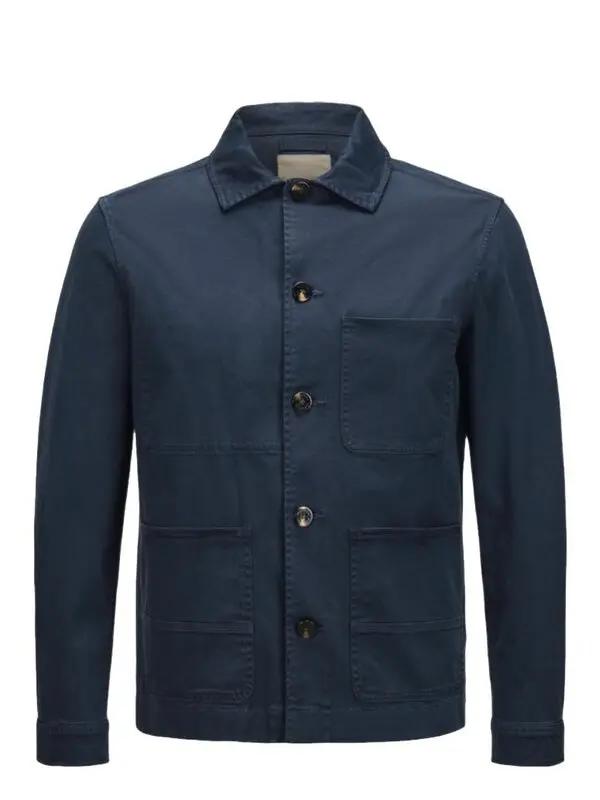 Woolrich Garment-dyed Shirt Jacket - Black
