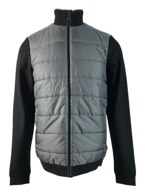 Hugo Boss Stitched Quilted Cotton Suit - Gray