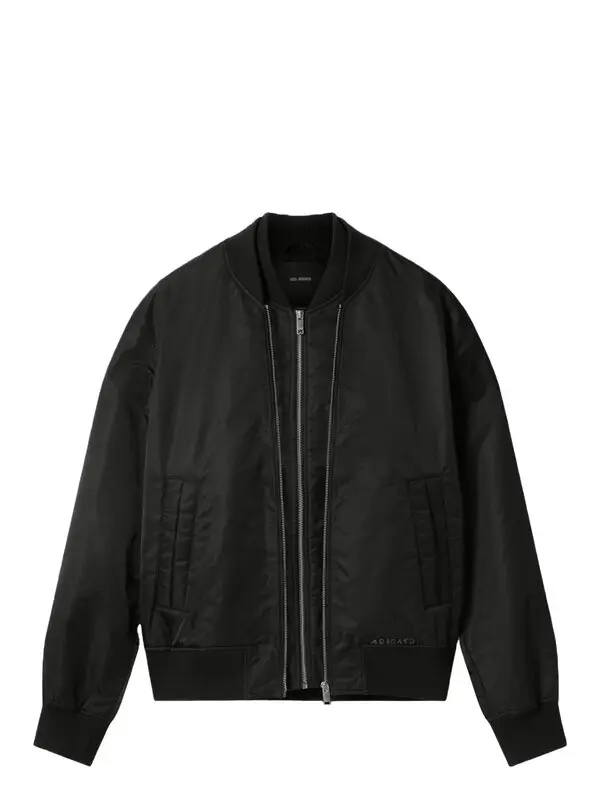 Axel Arigato Zip-front Bomber Jacket - Black