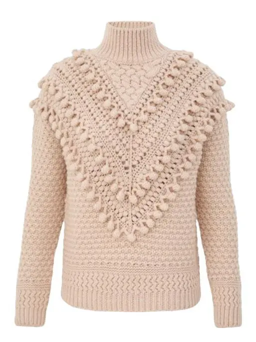 Zimmermann Hypnotic Bauble Sweater - Chalk