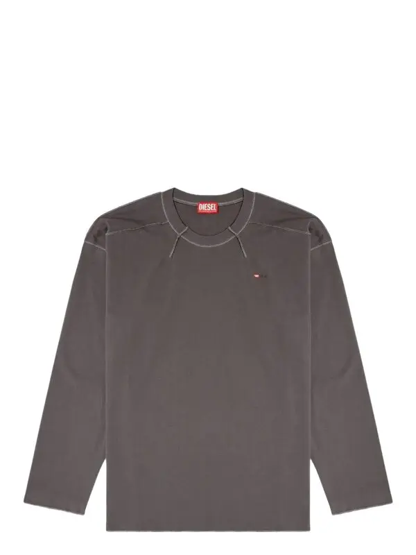 DIESEL® Crahor Long-sleeve T-shirt - Grey