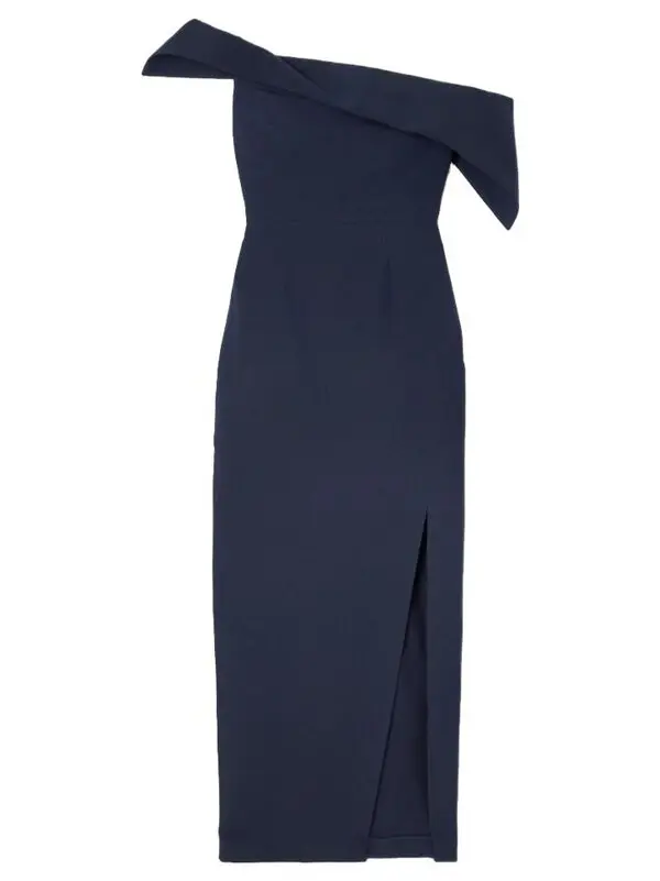 Roland Mouret One-shoulder Gown - Black