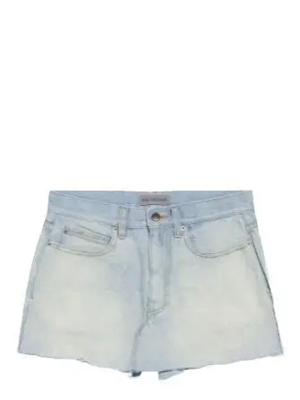 Balenciaga Denim Mini Skort - Light Blue