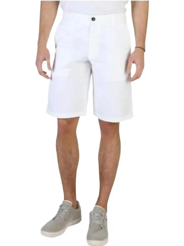 Emporio Armani Logo Shorts - White