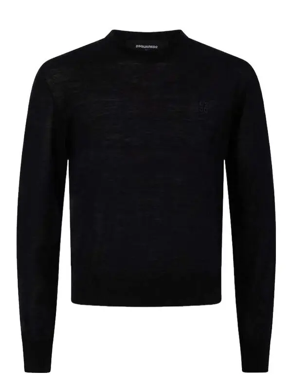 Dsquared2 Long Sleeved Jumper - Black