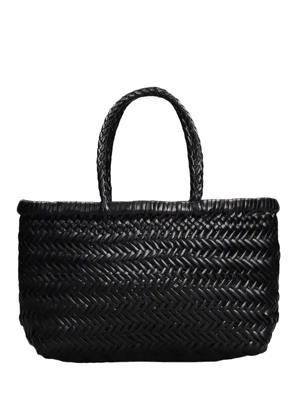 Dragon Diffusion Flat Gora Mini Tote Bag - Black