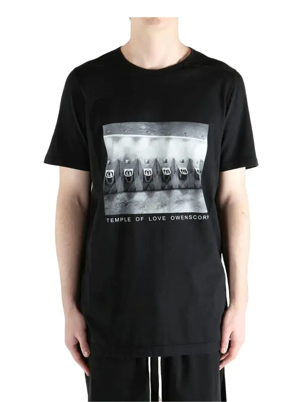 Rick Owens Level Crewneck T-shirt - Black