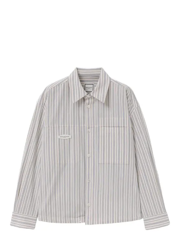 WOOYOUNGMI Embroidered Stripe Shirt - No