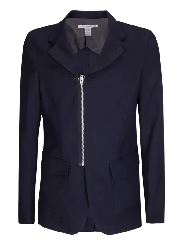 Comme Des Garçons Zipped Jacket - Black