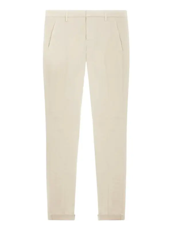 DONDUP Casual Tailored Pants With Belt Loops - Nude
