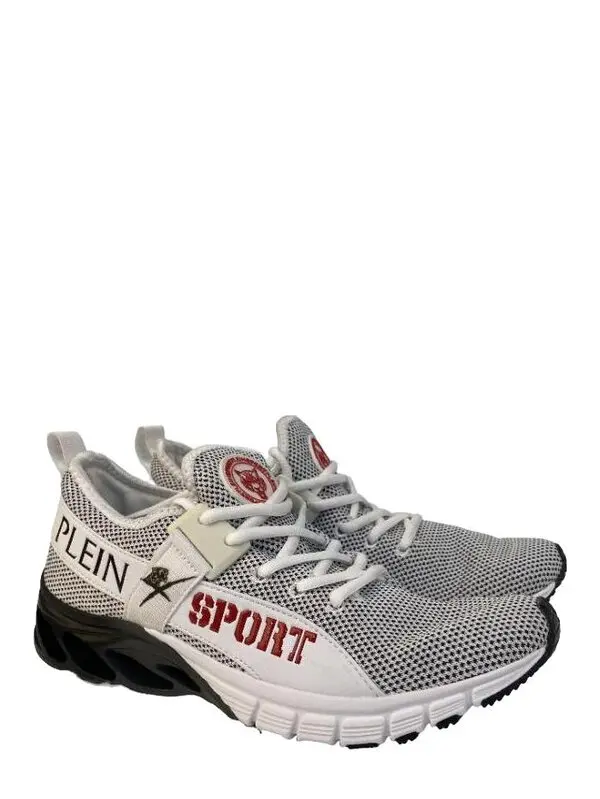 Philipp Plein Multicolor Logo Detail Sneakers - Gray
