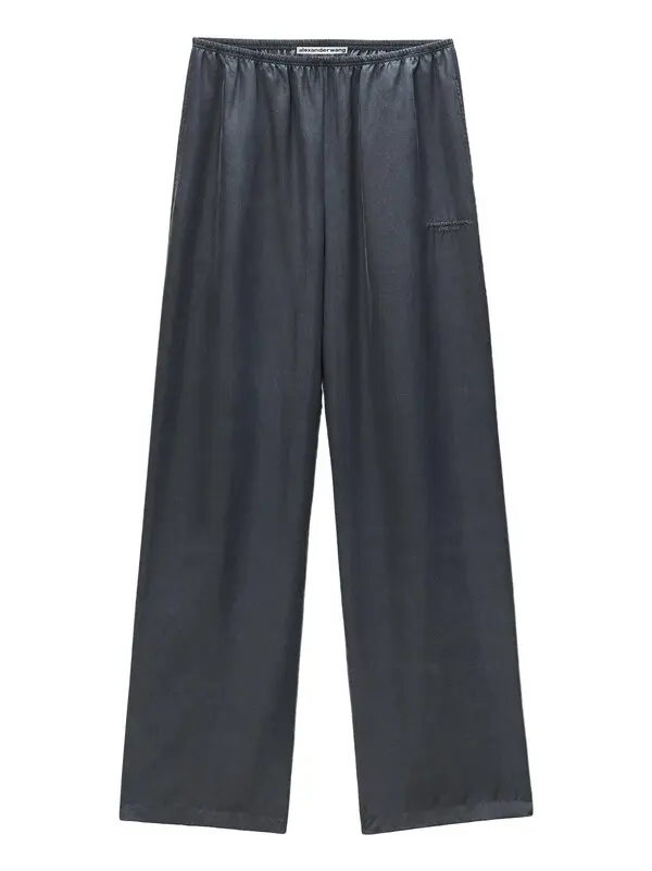 Alexander Wang Relaxed Fit Track Pants - Thunder Ash