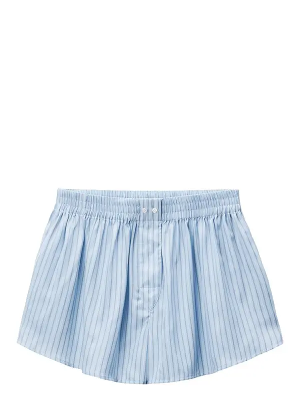 Alexander Wang Relaxed Boxer Shorts - Blue