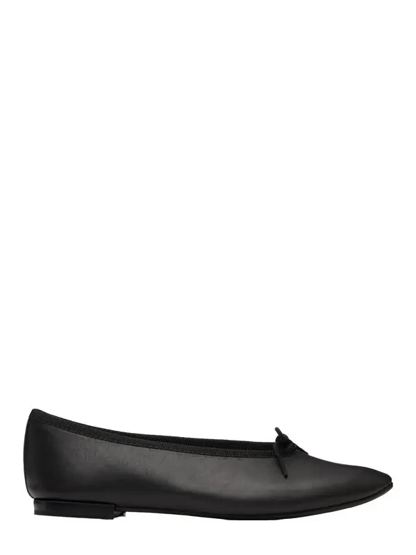 Repetto Lilou Ballet Flats With Bow Detailing - Black