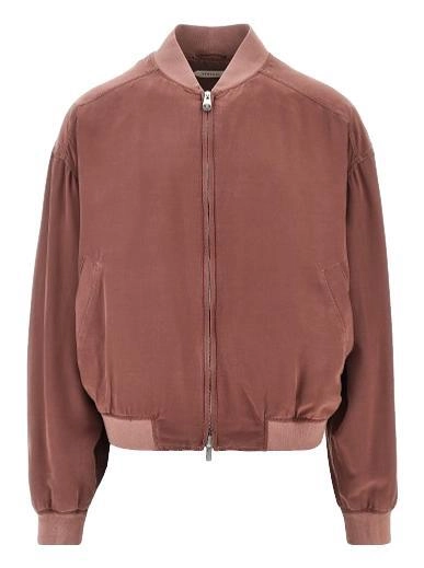 Versace Overdye Bomber Jacket - Brown