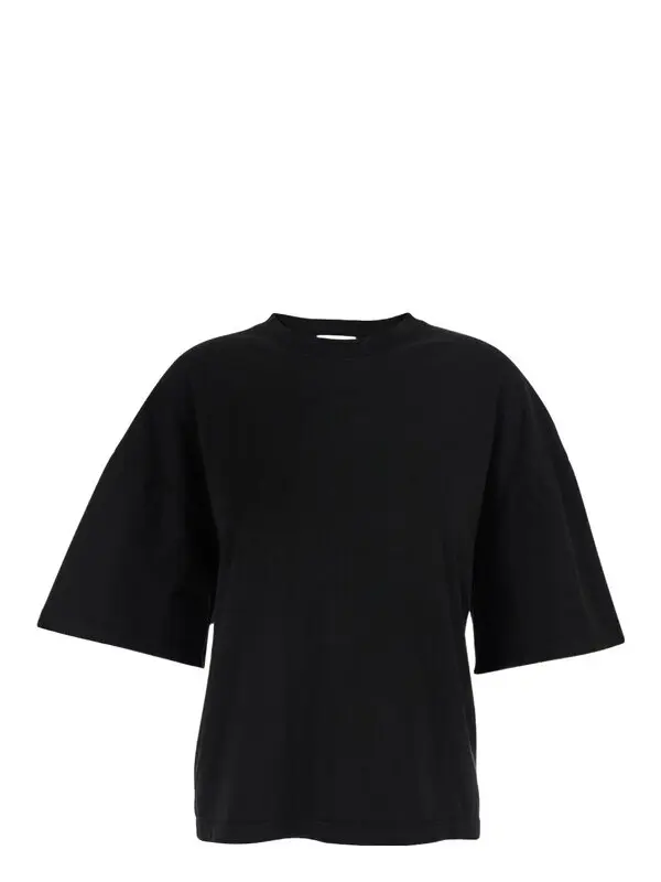 AGOLDE Ellery Lace-up Back T-shirt - Black