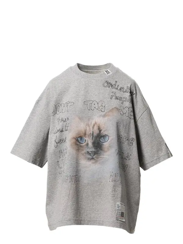 Mihara Yasuhiro Graphic Print T-shirt - Grey