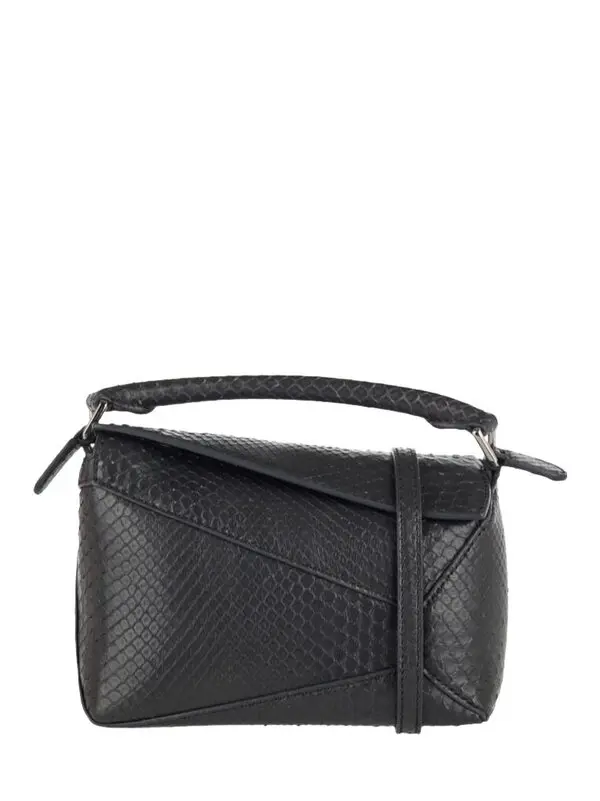 Loewe Puzzle Mini Shoulder Bag - Black