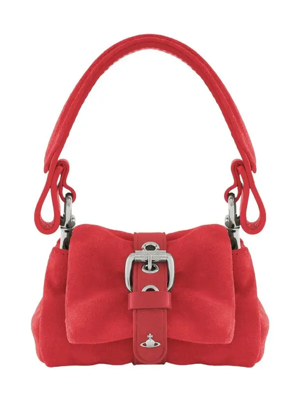 VIVIENNE WESTWOOD Hazel Treasure Charm Handbag - Coral