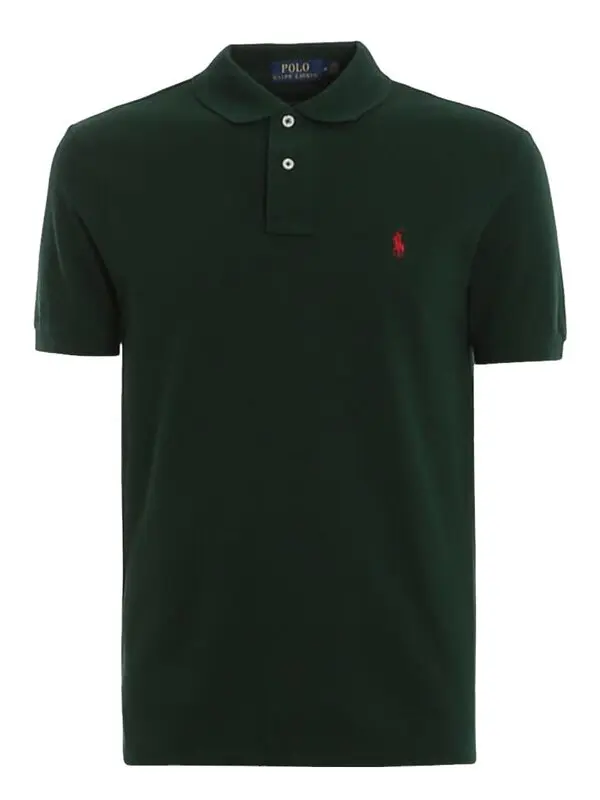 Polo Ralph Lauren Logo Polo Shirt - Green