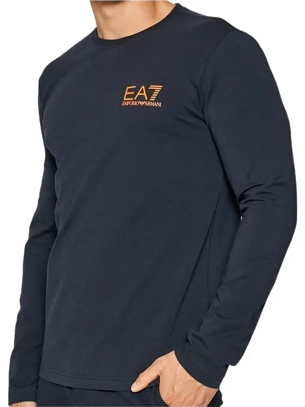 EA7 Logo T-shirt - Black