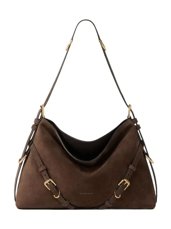 Givenchy Voyou Medium Shoulder Bag - Black