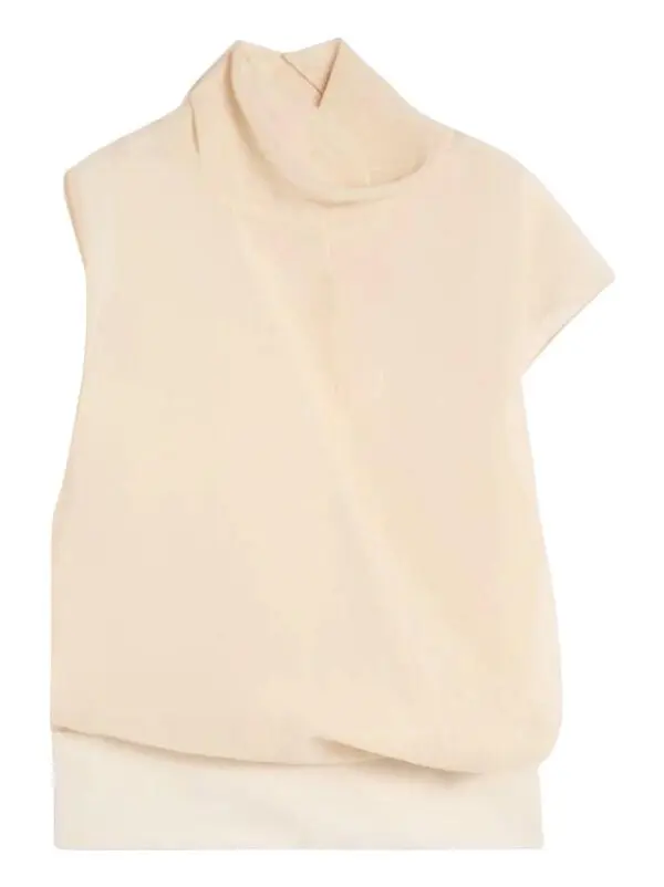 Sportmax Two-piece Sleeveless Blouse - Off White