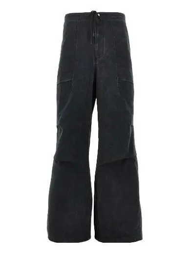 ENTIRE STUDIOS Barren" Wide-leg Cargo Pants - Black