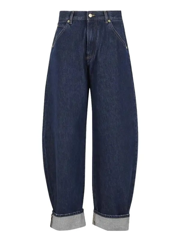 DARKPARK Barrel-leg Jeans - Blue