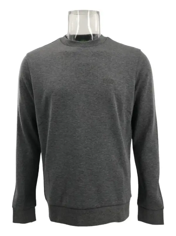 Hugo Boss Round Neck Long Sleeve Sweater - Black