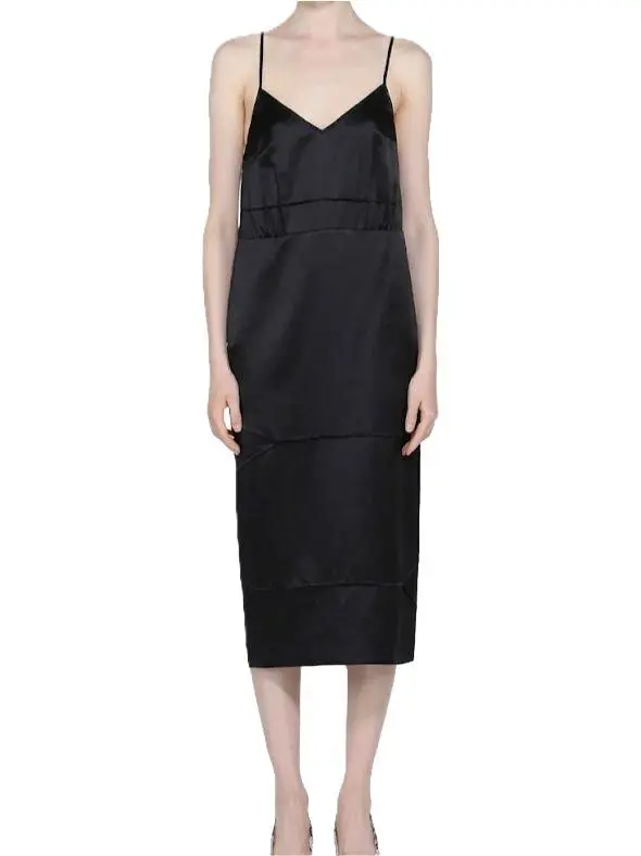 N.21 Spaghetti Strap Dress - Black