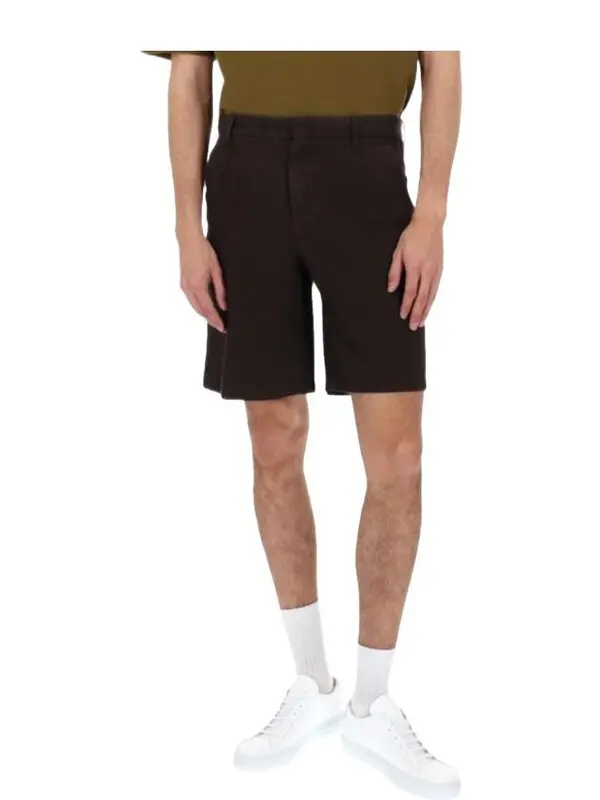 Zegna Tailored Bermuda Shorts - Brown