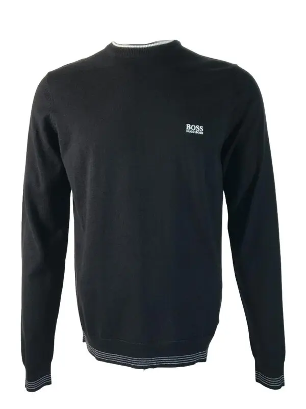 Hugo Boss Round Neck Sweater - Black