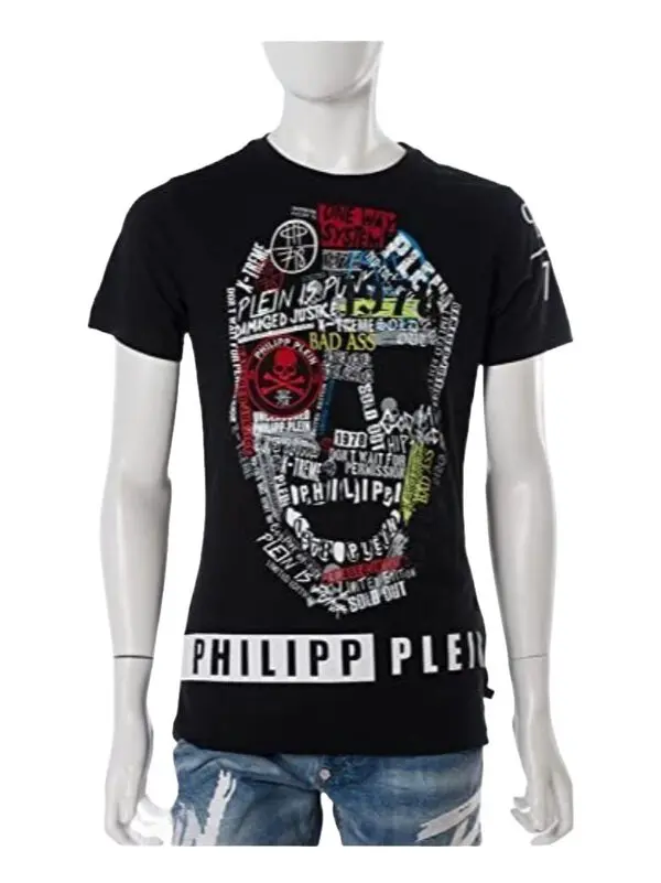 Philipp Plein Logo T-shirt - Black