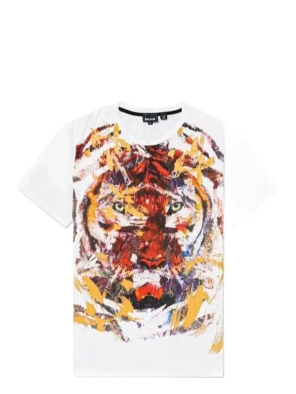 Just Cavalli Printed T-shirt - White