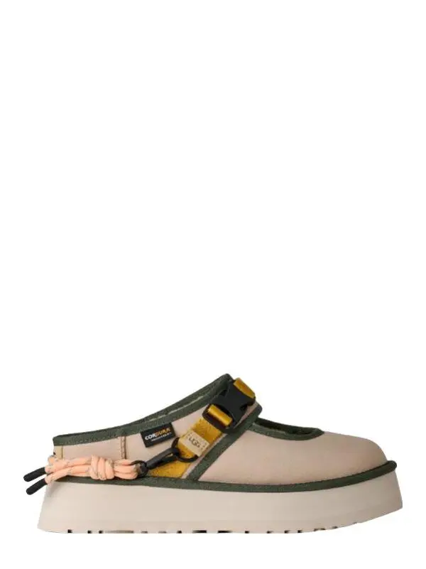UGG Bea Mary Jane Wildwood Slippers With Metal Buckle And Decorative Lace - Sand Castle
