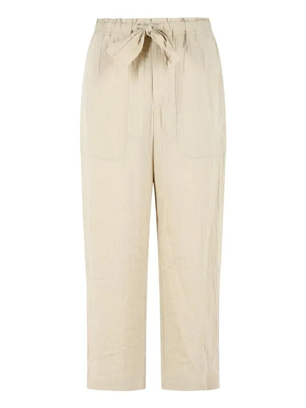 Isabel Marant Étoile Drawstring Waist Trousers - Beige