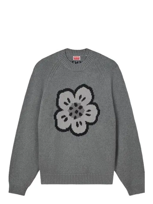 Kenzo Boke Flower Crewneck Jumper - Gray