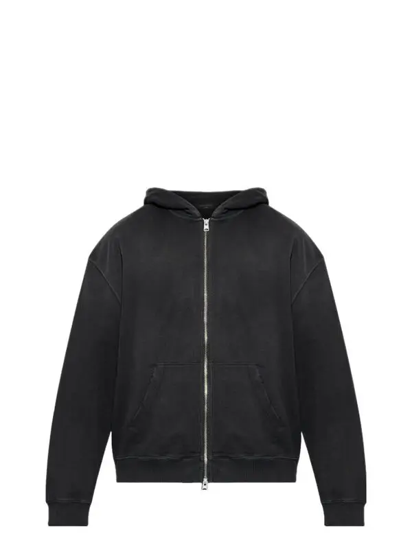 ALLSAINTS Terra Zip Hoodie - Washed Black