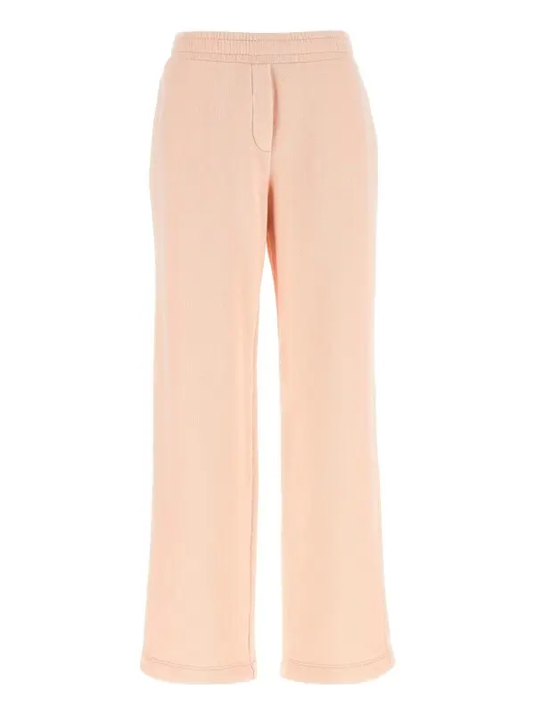 Dolce & Gabbana Logo Embroidered Joggers - Pink