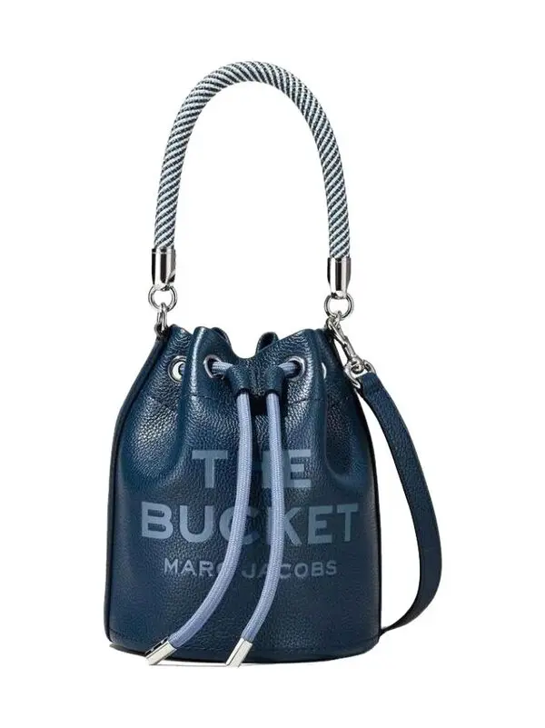 Marc Jacobs Leather Bucket Bag - Blue