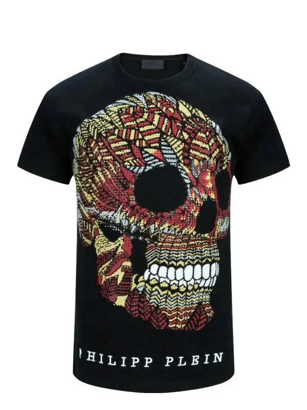 Philipp Plein Logo Short-sleeved T-shirt - Black