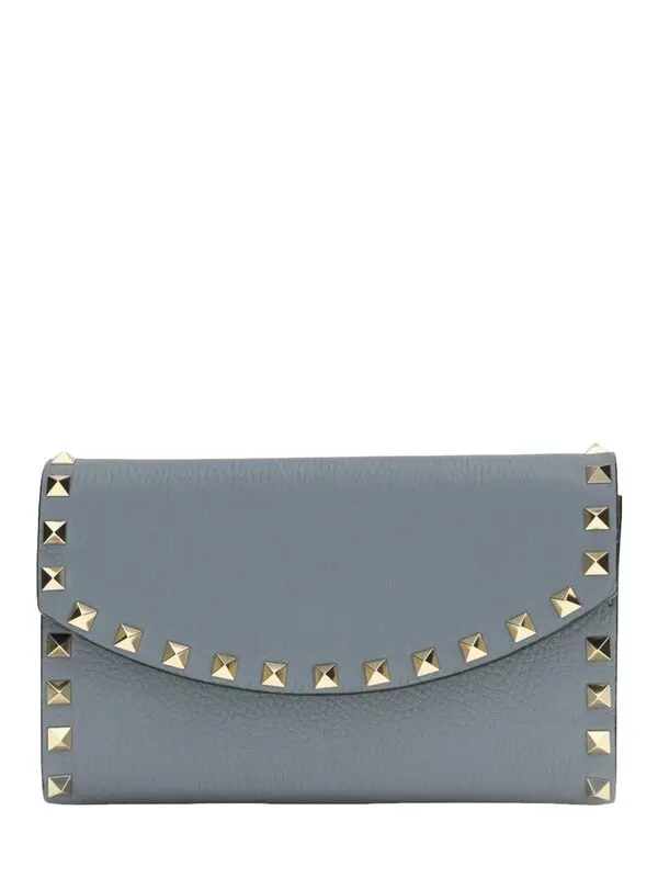 Valentino Garavani Rockstud Chain Shoulder Bag - Gray