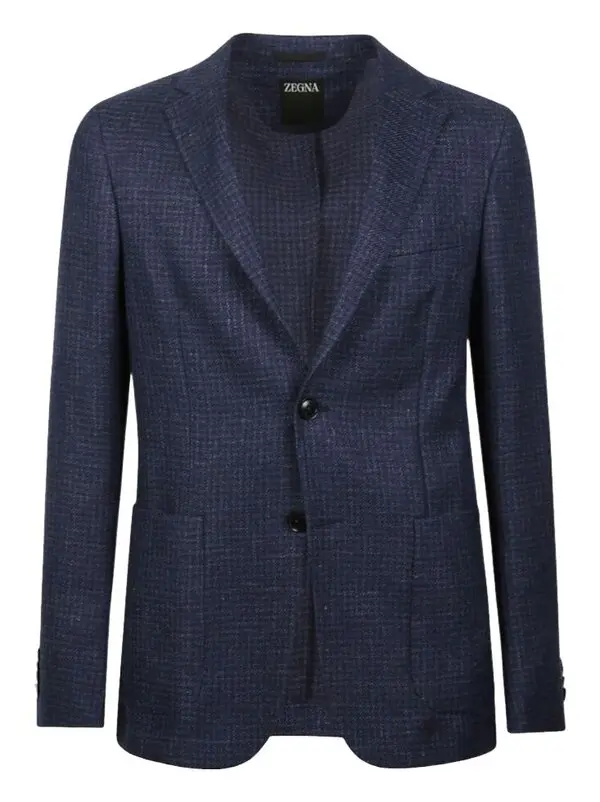 Zegna Tailored Two-button Blazer - Blue