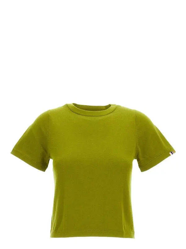 EXTREME CASHMERE X Short Sleeve Crewneck T-shirt - Green