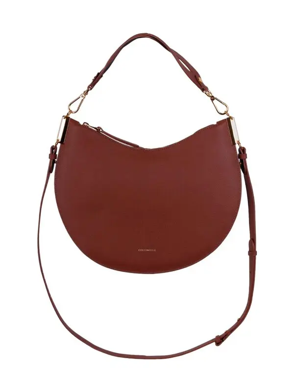 COCCINELLE Curved Shoulder Bag - Red