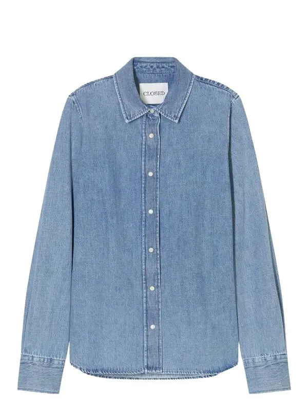Closed Buttoned Classic Shirt - Blue