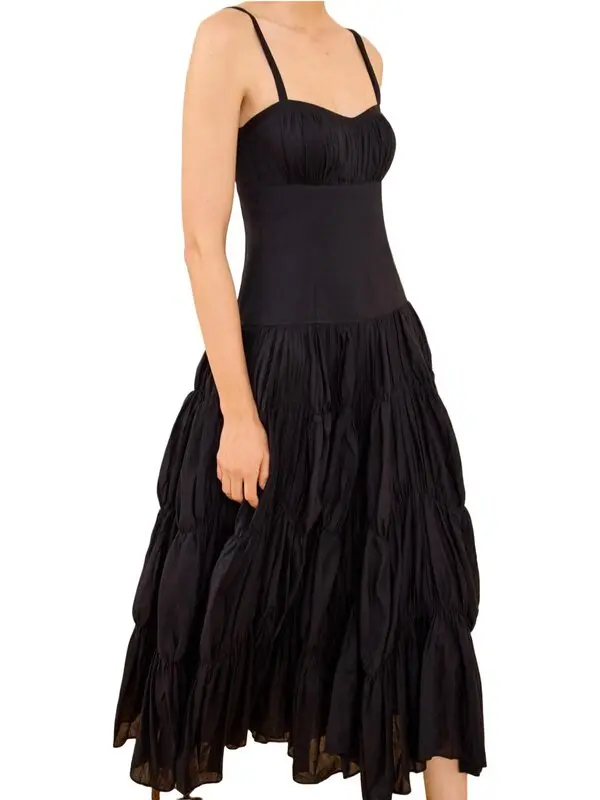 Ulla Johnson Emmalina Maxi Dress - Black